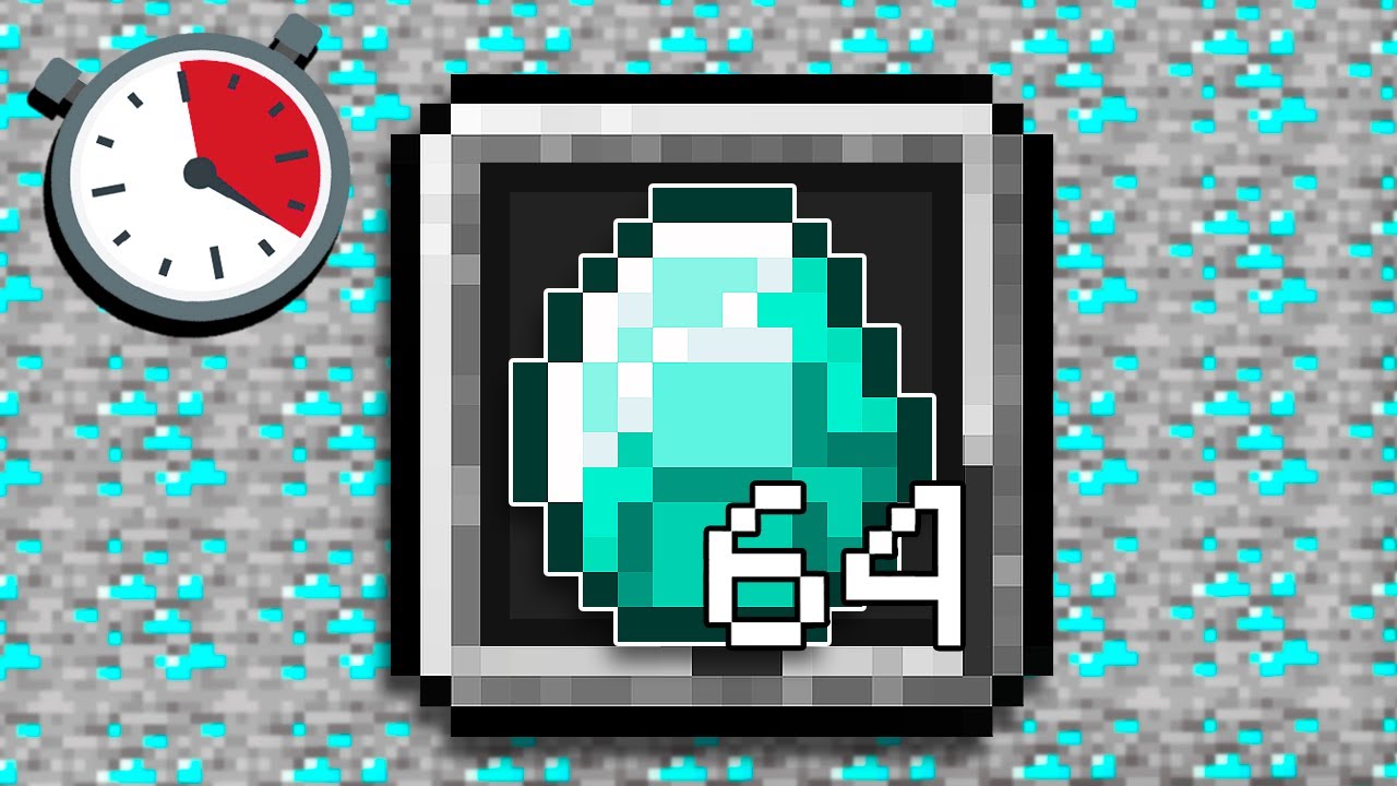 How Fast Can You Really Find 64 Diamonds in Minecraft?