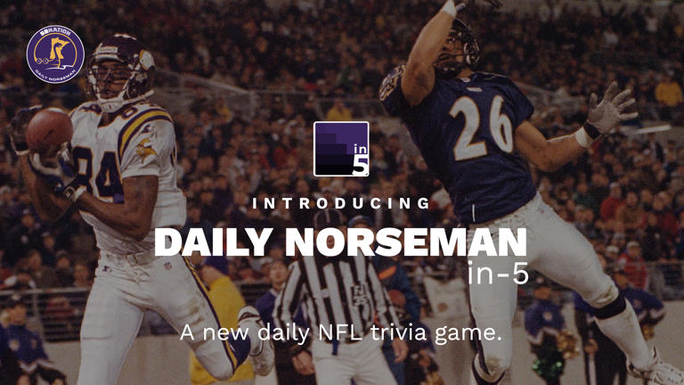 Vikings trivia: Your in-5 daily game, Sunday edition