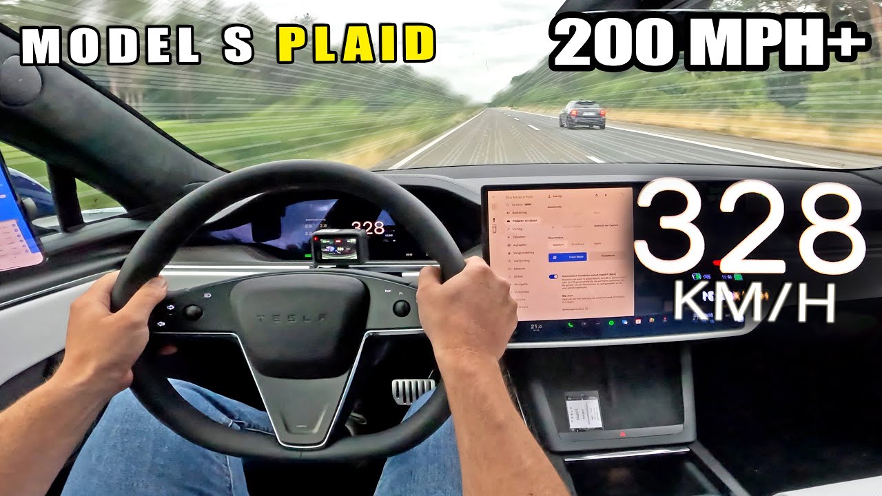 Tesla Model S Plaid Track Pack – 1020HP 0–328KMH (0–205MPH) Standing ...