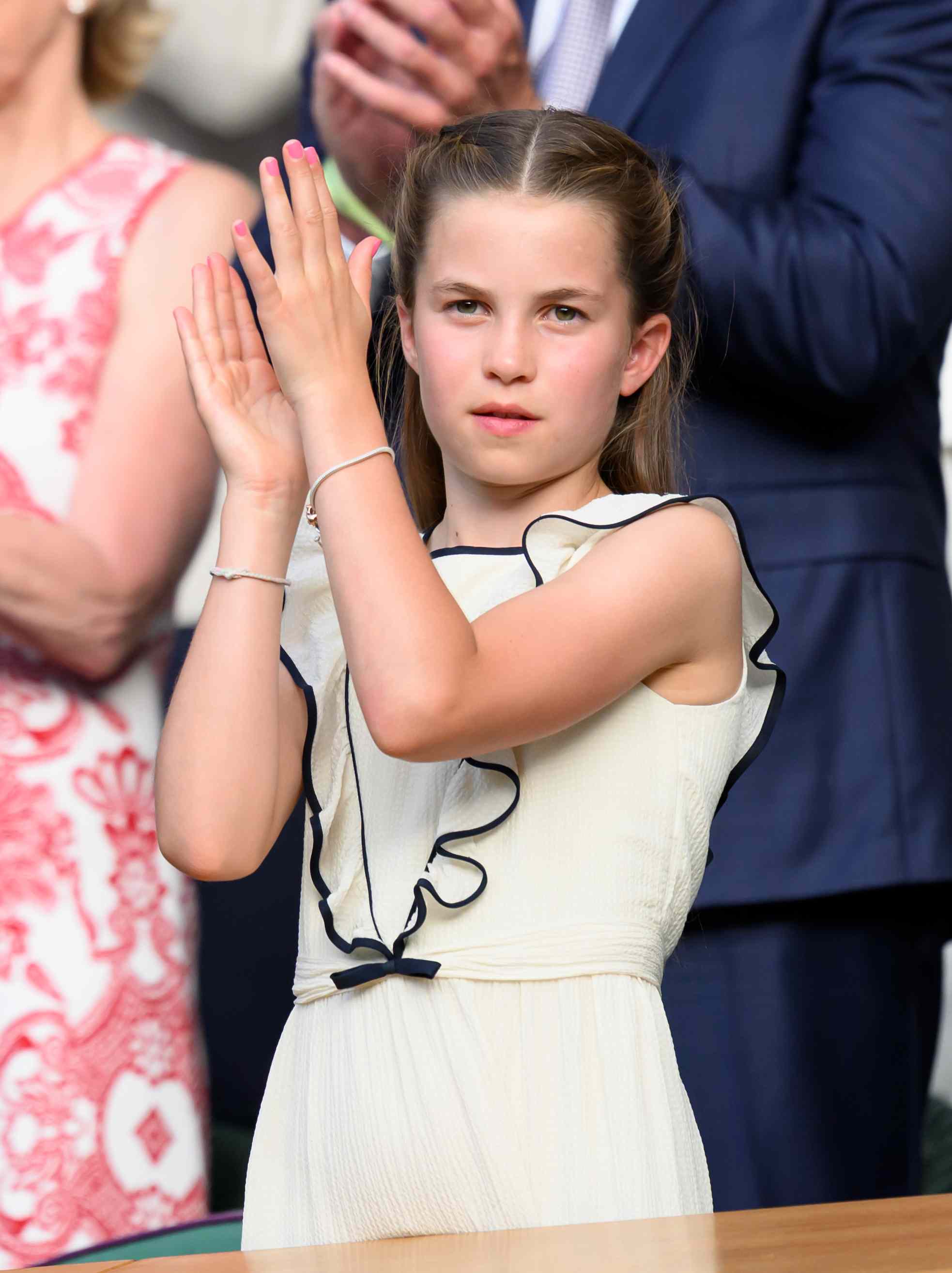 Princess Charlotte Debuts Blonde Highlights for a Surprise Appearance ...