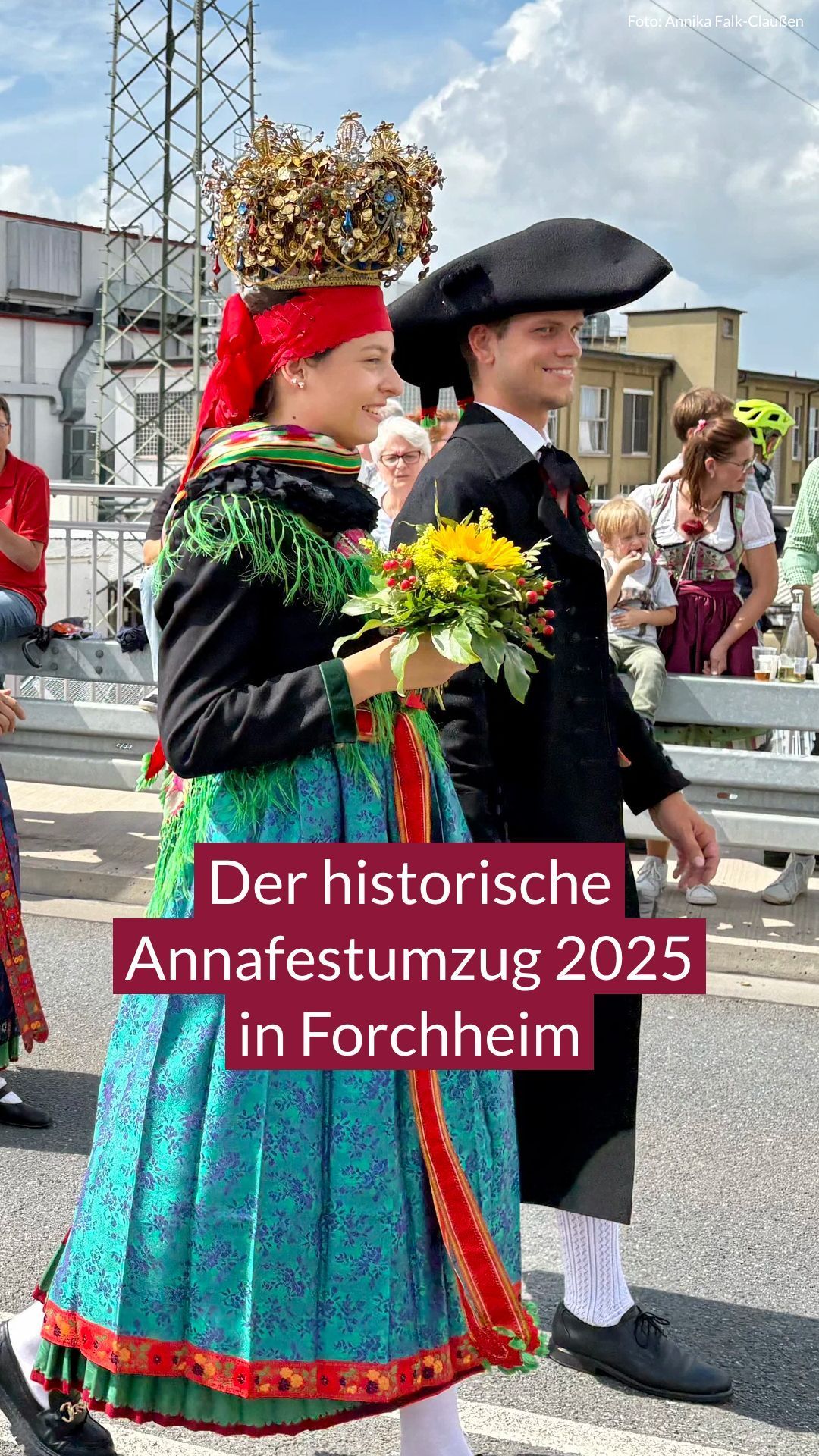 Historischer Annafestumzug 2025 in Forchheim