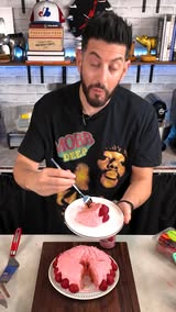 I made this cake using soda