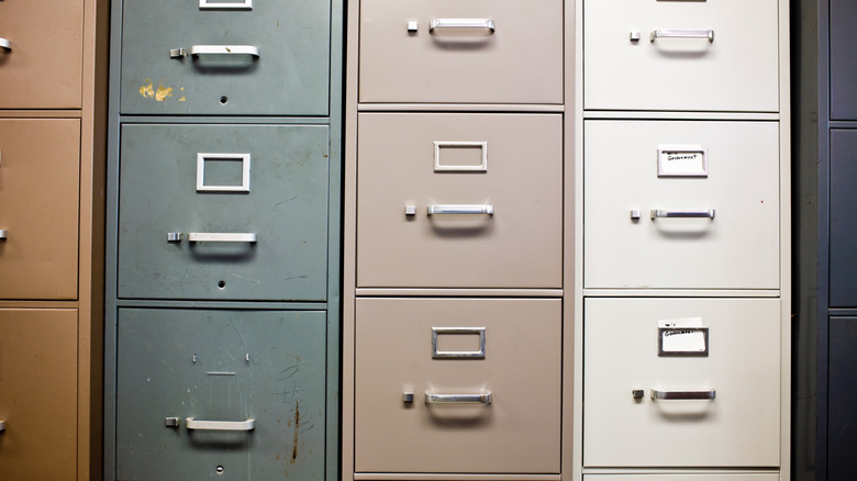 Turn Old Filing Cabinets Into The Perfect Deep-Drawer Garage Storage ...