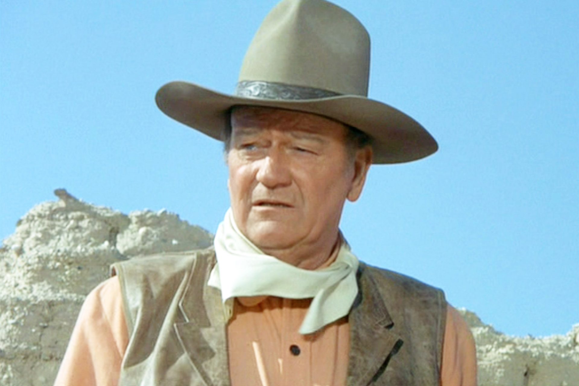 John Wayne, the eternal cowboy