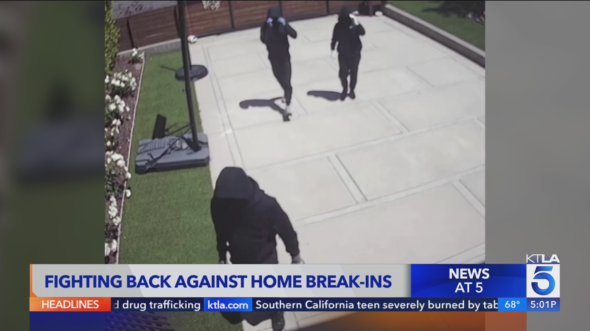 Neighbors are fighting back after a series of break-ins