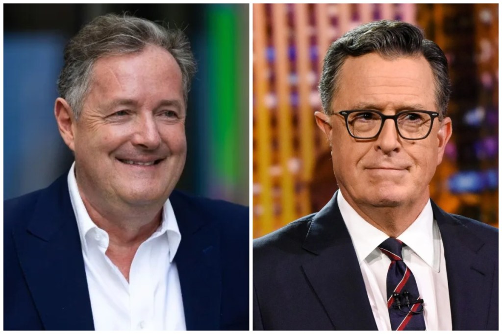 Piers Morgan: ‘No Wonder' Stephen Colbert Got Canceled When Most Late ...