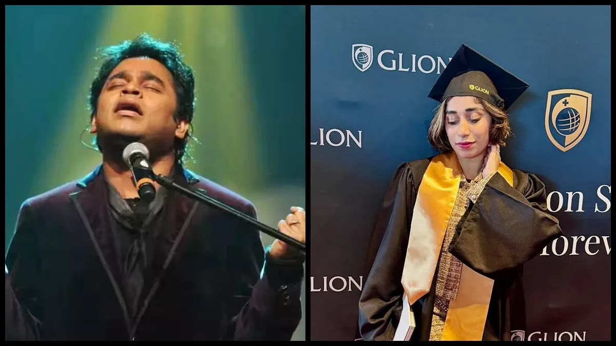 AR Rahman turns proud dad as daughter Raheema completes her degree