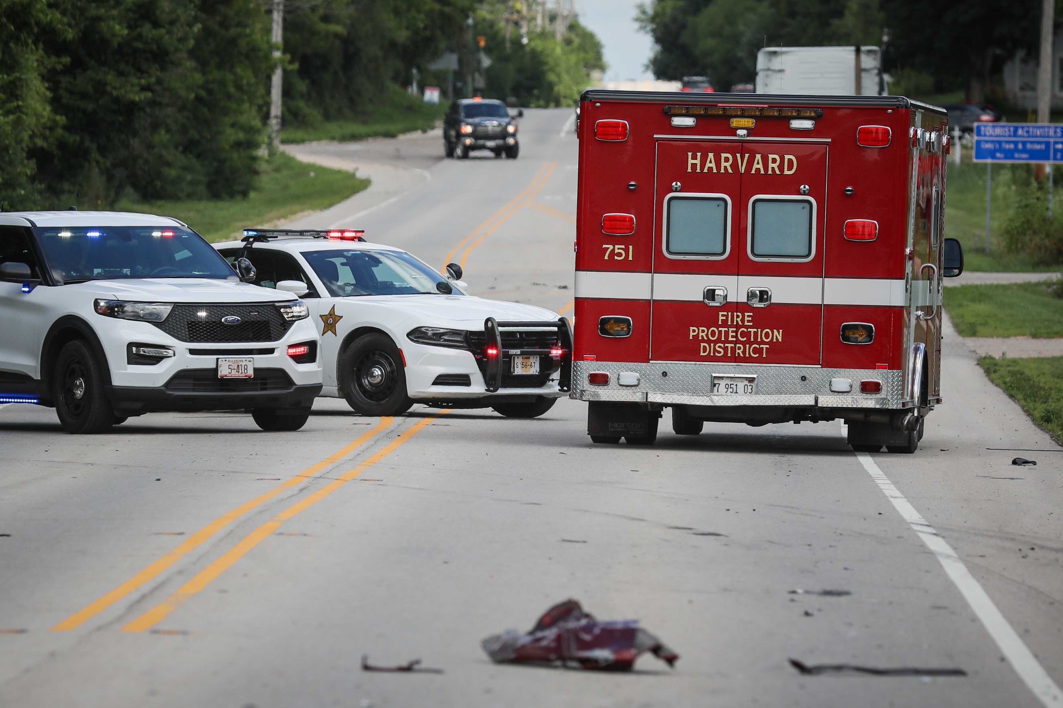 Eight involved in three-vehicle crash Sunday morning in Marengo