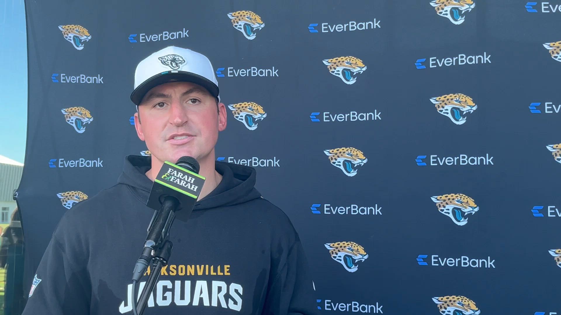 Jacksonville Jaguars OC Grant Udinski on Walker Little and O-line Depth