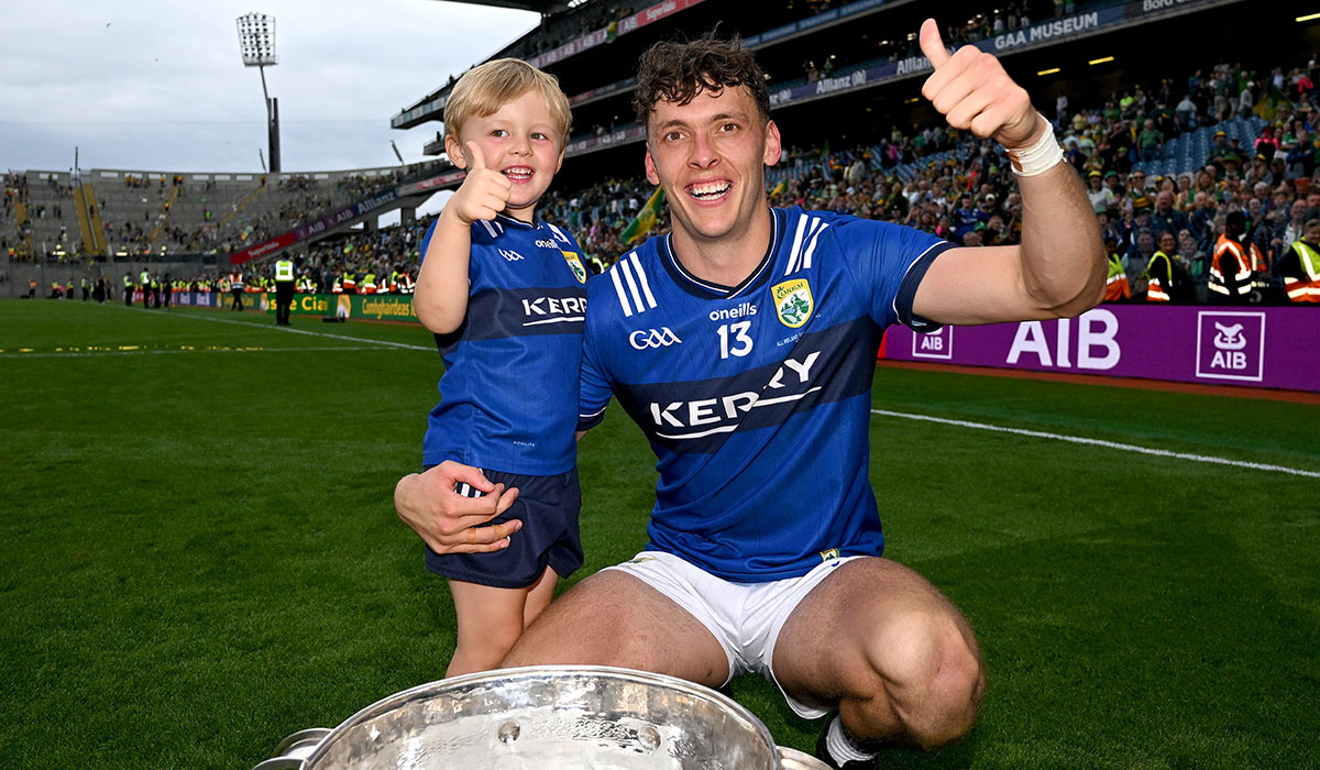 David Clifford supported by stylish partner Shauna as he makes history ...
