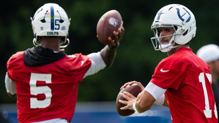 2025 Indianapolis Colts Training Camp Journal: Uninspiring Red Zone Day for Both QBs