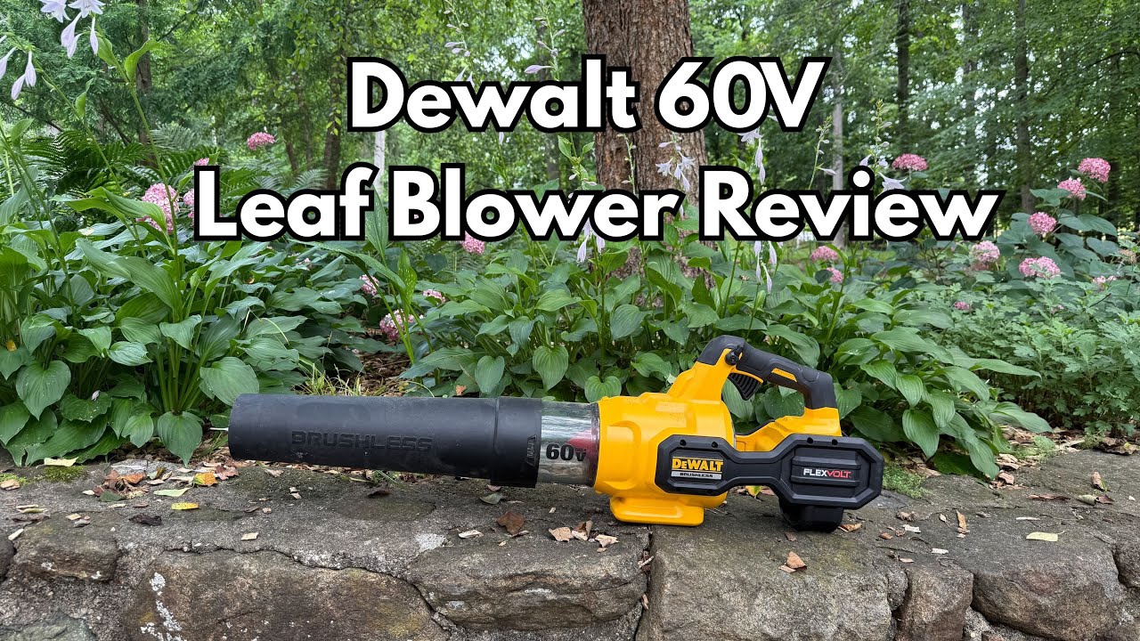 Best Electric Leaf Blower? Dewalt 60V