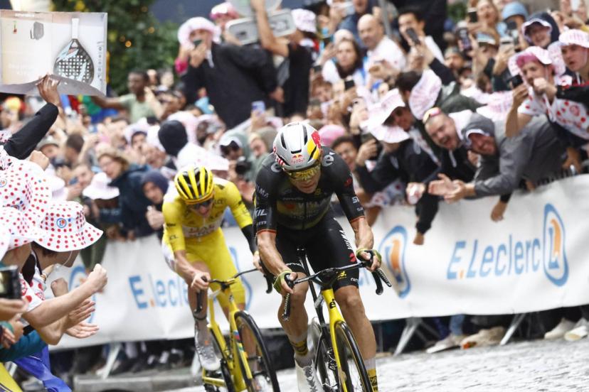 Wout Van Aert vainqueur d'une dernière étape dantesque, Tadej Pogacar s ...