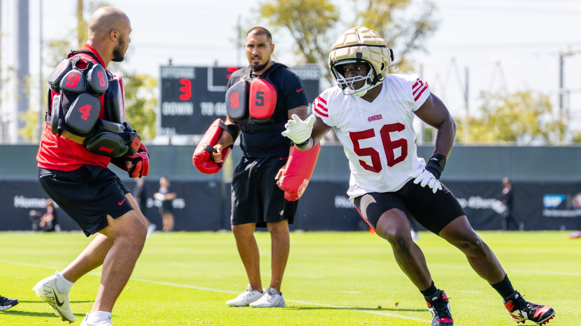49ers' Tarron Jackson conscious, can feel extremities after being ...