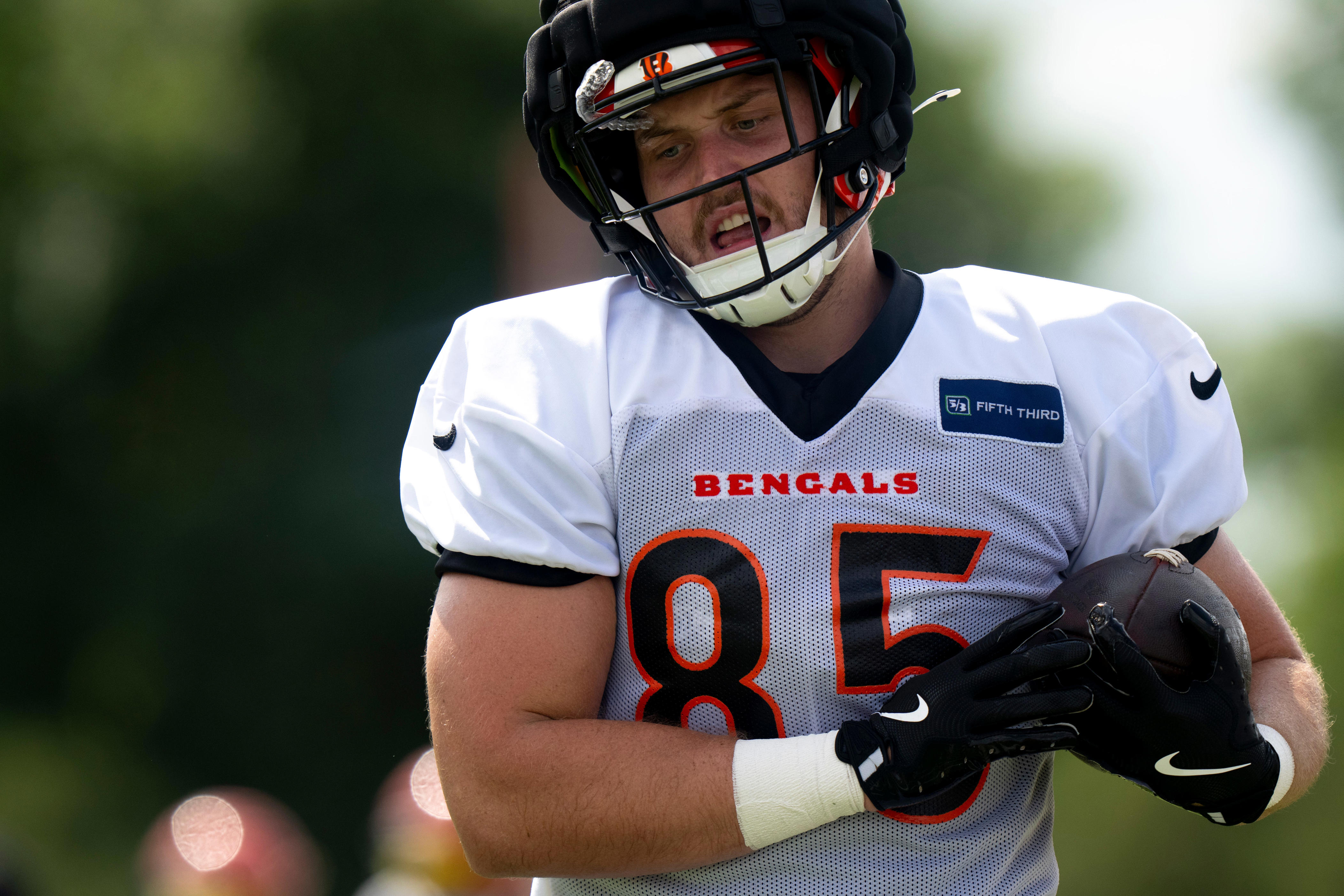 Bengals tight end Cam Grandy injures collarbone vs Dolphins, ruled out