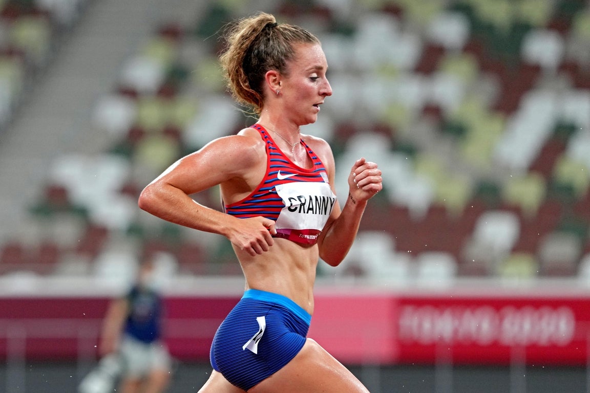 Superb photos of top American distance runner Elise Cranny