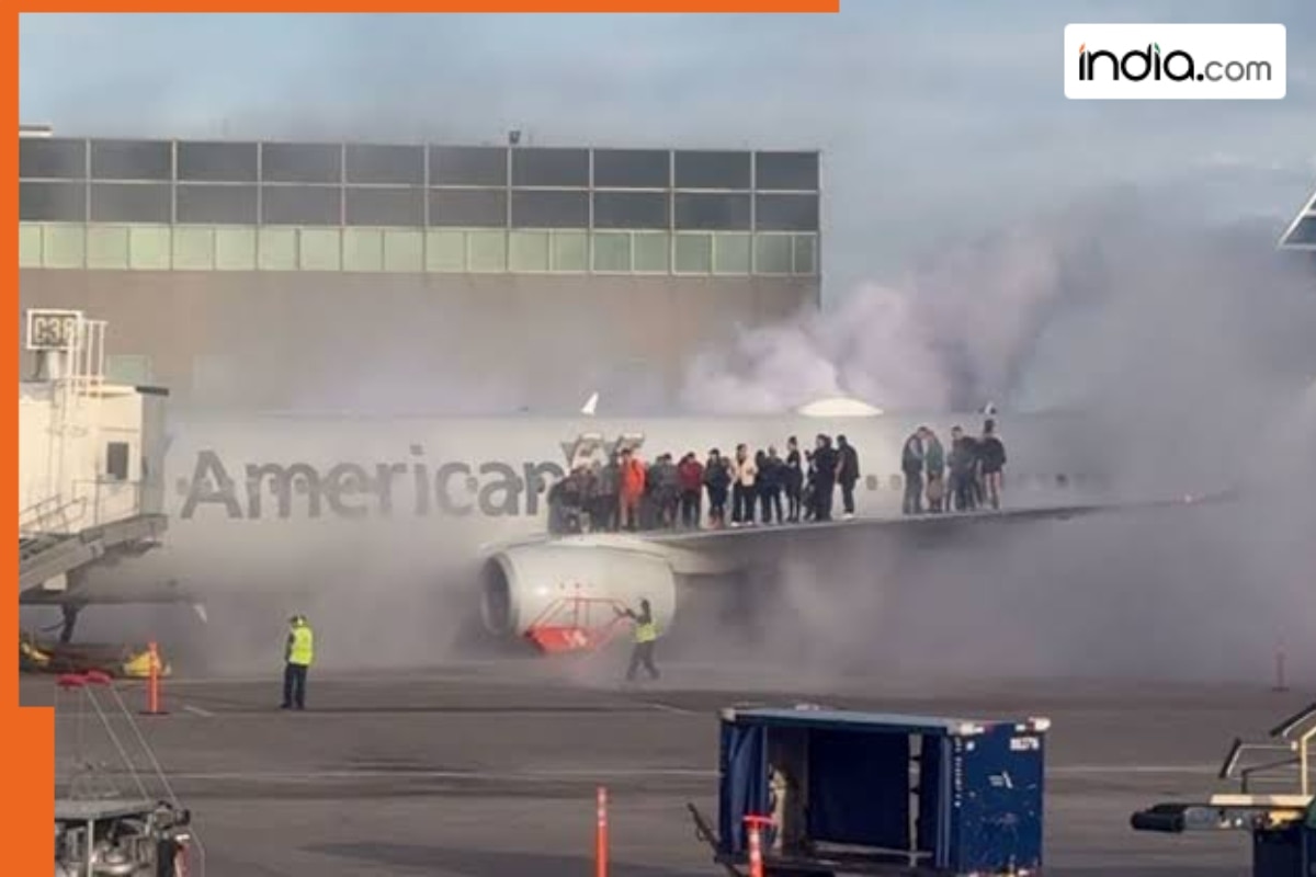 Boeing 737 plane of American Airlines aborts takeoff, catches fire ...
