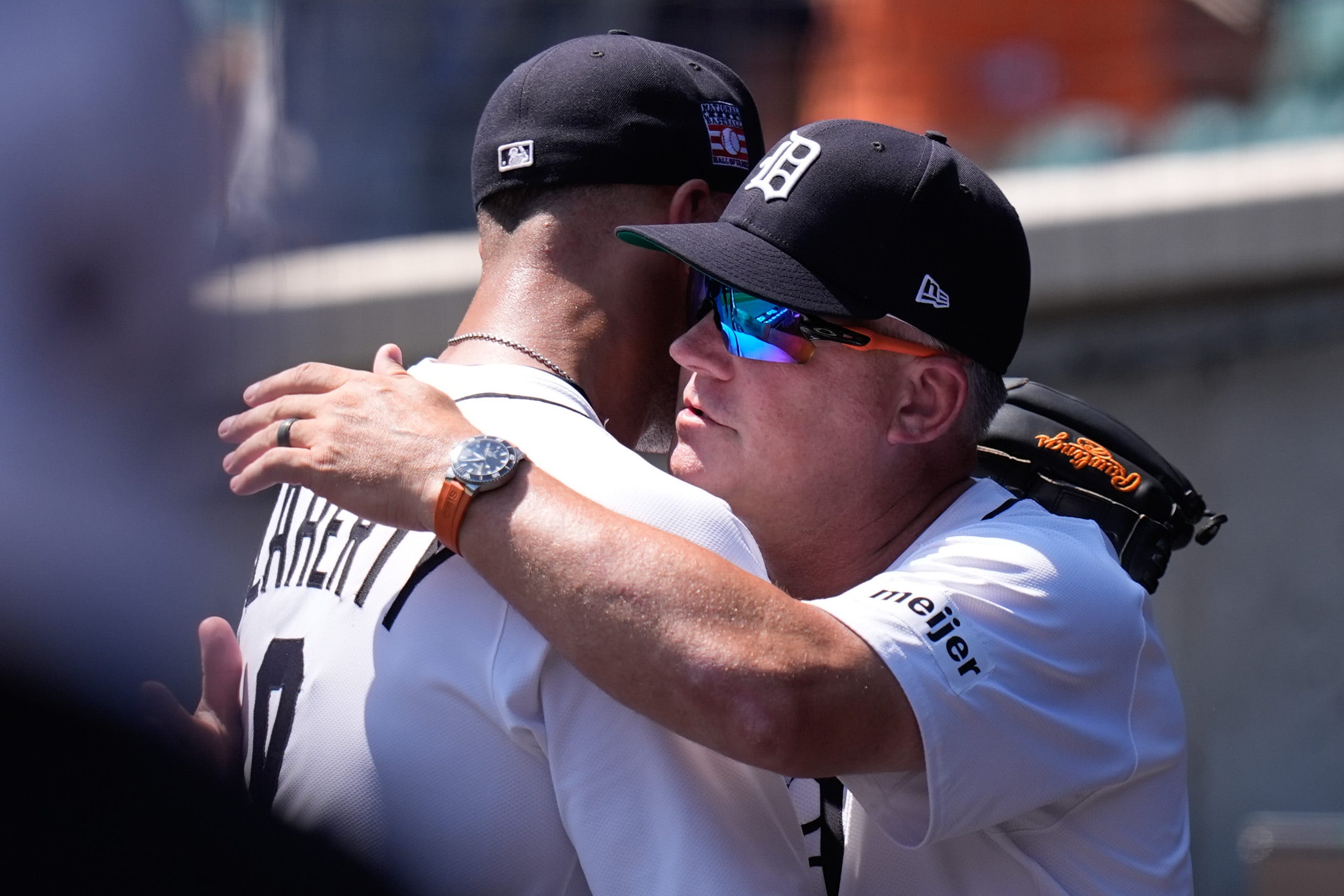 Detroit Tigers manager A.J. Hinch reacts to 'a lot of options' added at ...