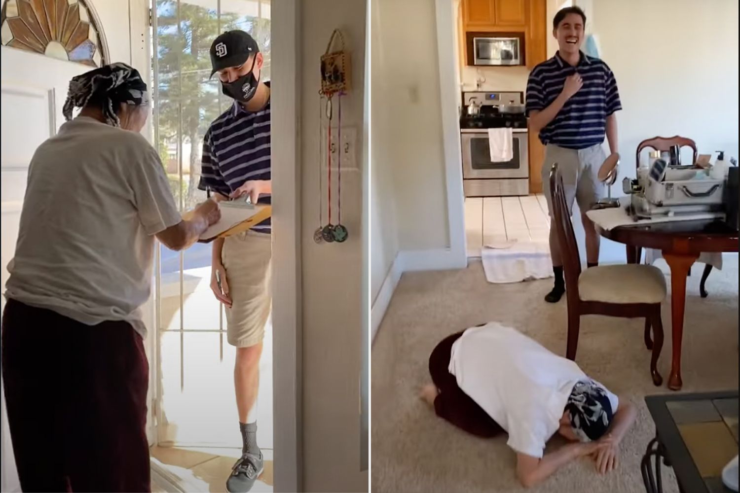 Grandma Welcomes Amazon Delivery Driver Into Home. His Surprise Leaves ...