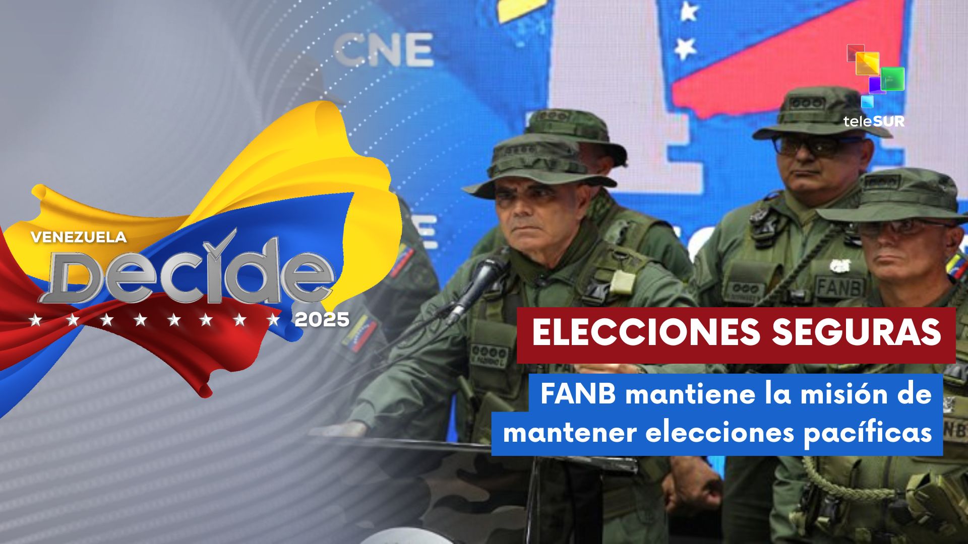 FANB ofreció balance de la operación Plan República 2025