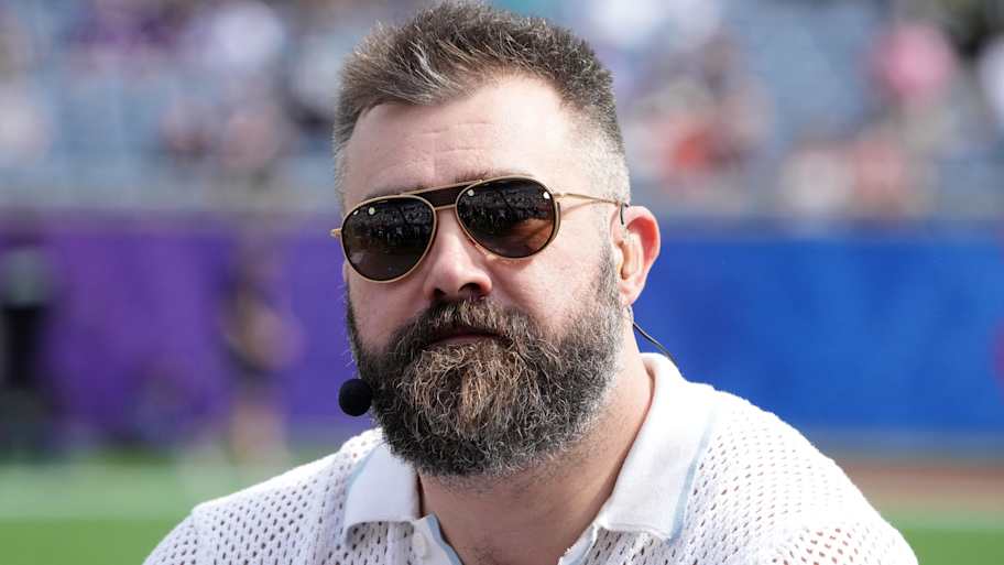 Jason Kelce shares heartfelt 'Happy Gilmore 2' message to dad Ed and Travis