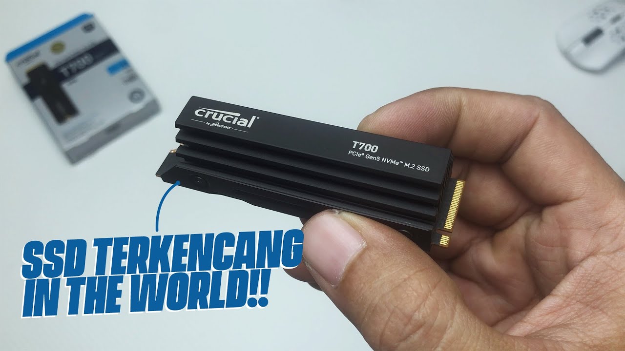 Crucial T700 – SSD Konsumen Paling Cepat di Dunia Saat Ini!