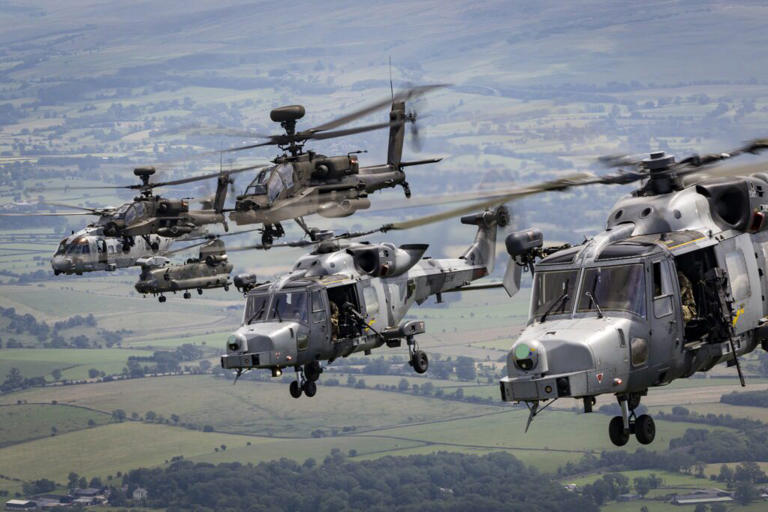 Royal Navy pilots tested to their limits in intense training