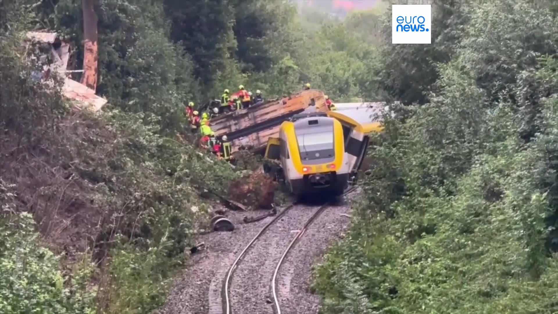 German regional train derails, killing at least three people