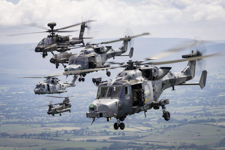 Royal Navy pilots tested to their limits in intense training