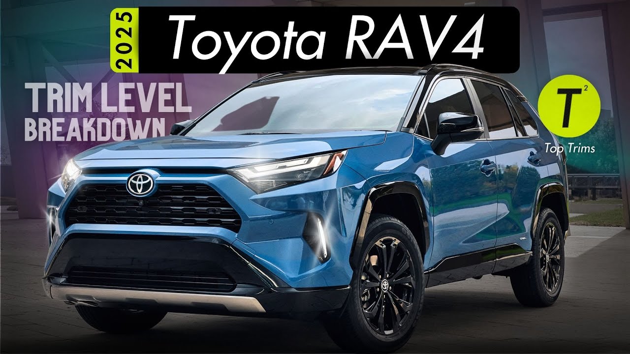 Every Trim & Option Explained - 2025 RAV4 Gas, Hybrid, and Plug-in ...