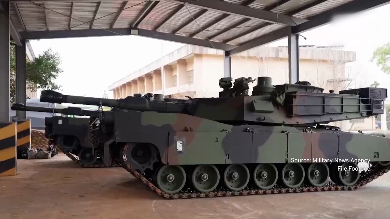 New Batch of U.S.-Made Abrams Tanks Arrives