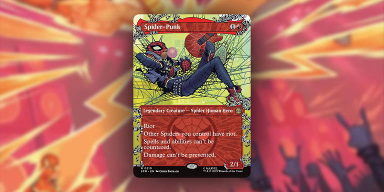 Magic: The Gathering’s Spider-Punk is Both a Blessing and a Curse