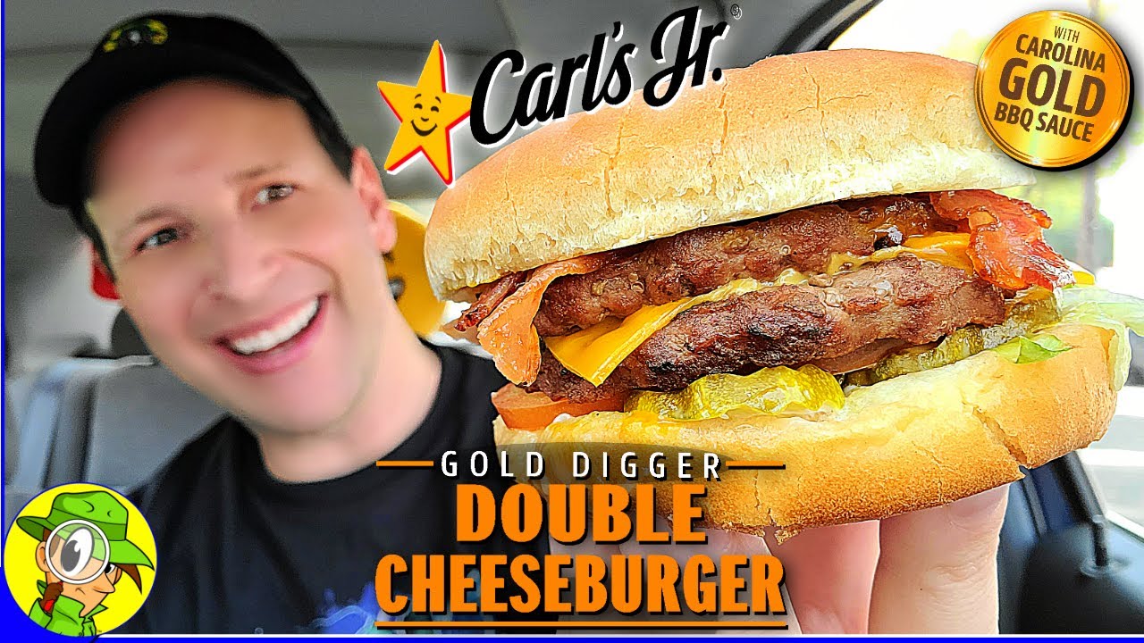 Carl's Jr.® Gold Digger Double Cheeseburger Review