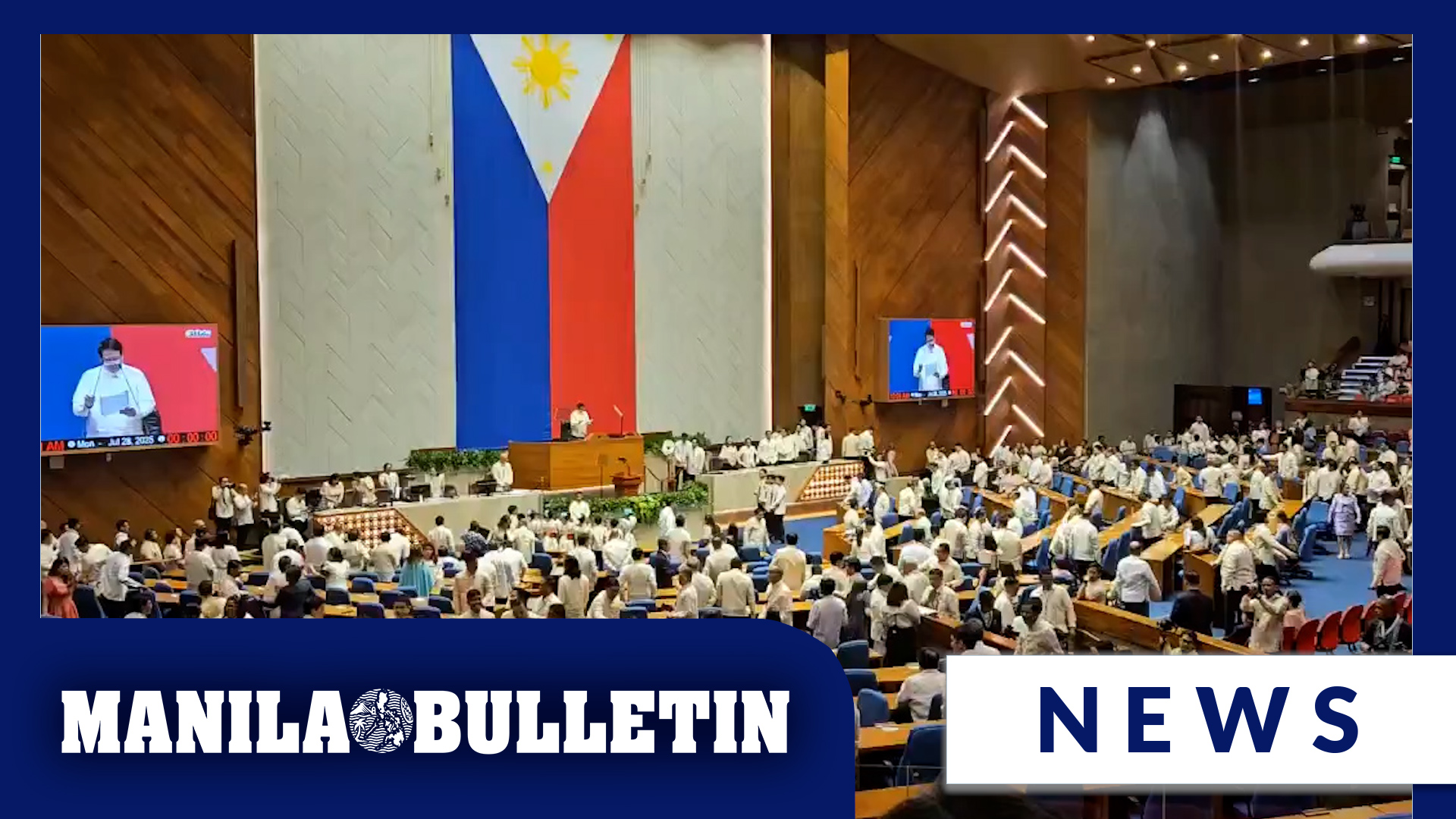 House opens first session of the 20th Congress