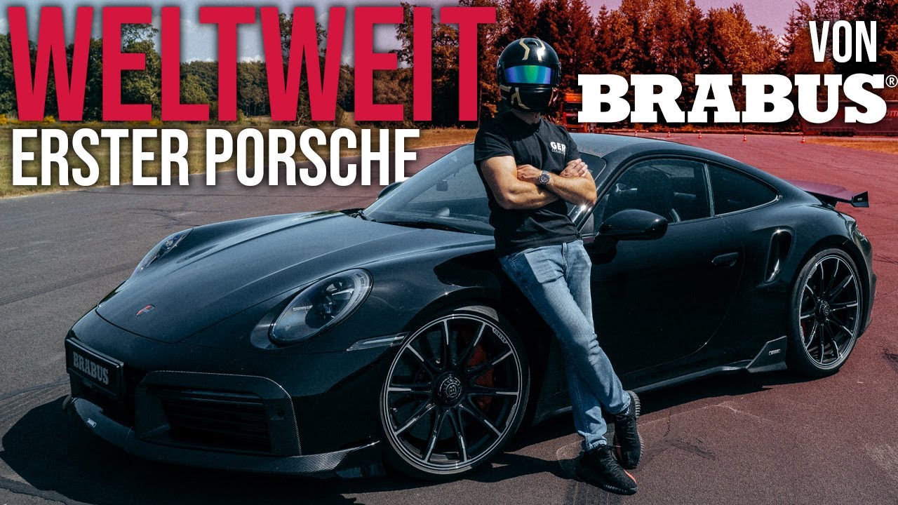 Weltweit erster BRABUS Porsche 820 PS im 992 Turbo S auf Straße und Track