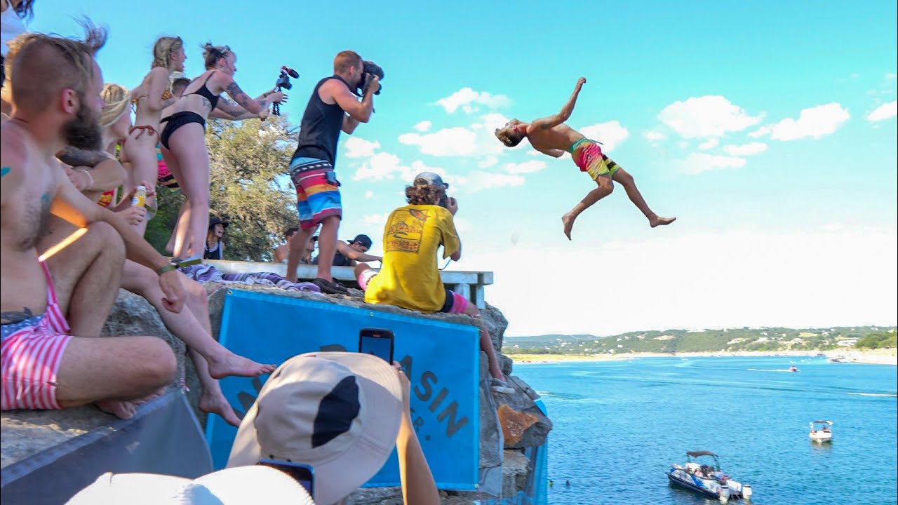 I competed against the world’s best cliff jumpers