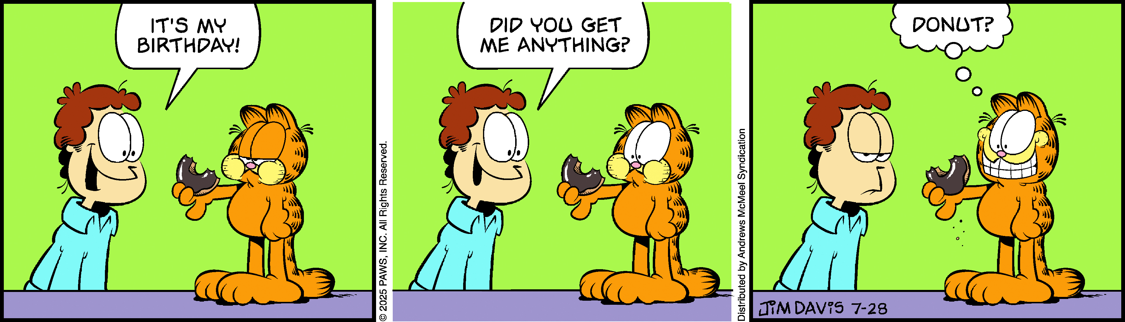 Garfield by Jim Davis