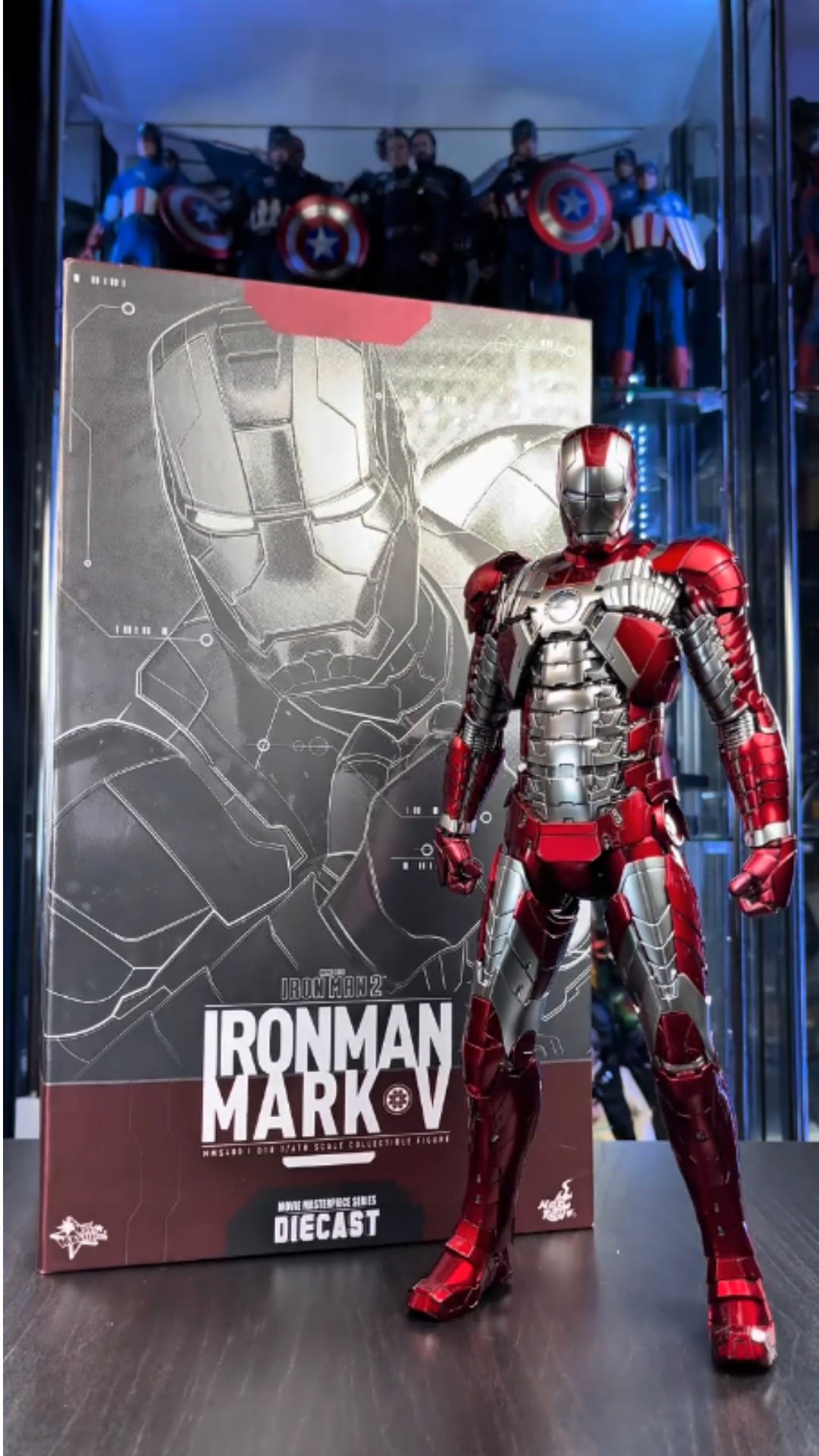 Hot Toys Iron Man Mark 5 ASMR Review and Close-Up