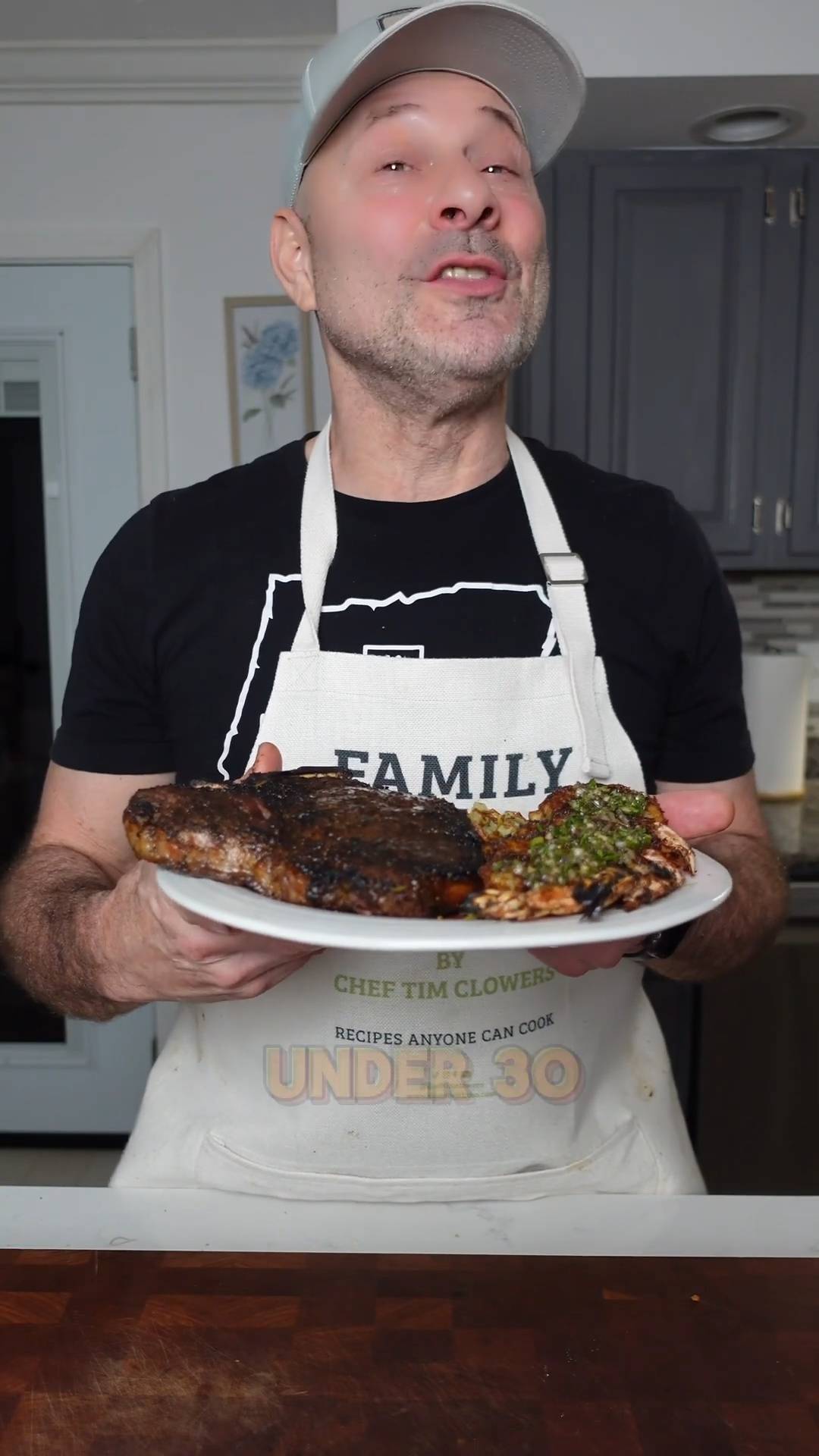 Surf n turf on the grill