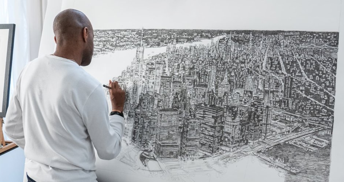 Meet Stephen Wiltshire: The artist who draws huge cityscapes by memory