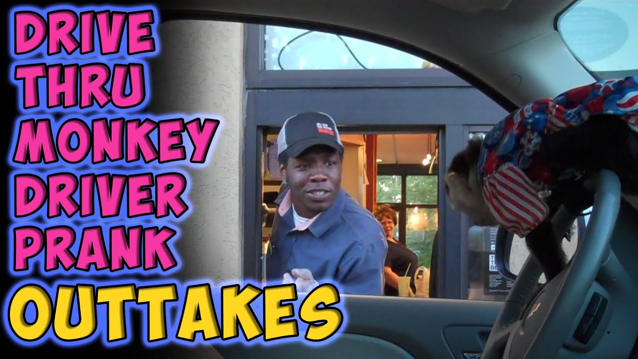 Monkey driver outtakes with behind the scenes slips