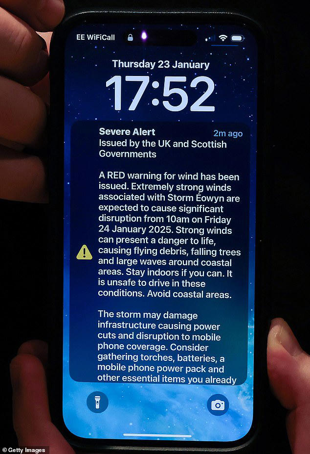 Millions of Brits' phones to buzz as Government announces new test of ...