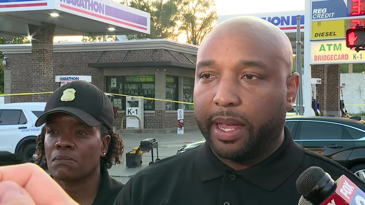 Police provide update on quadruple fatal shooting at gas station on ...