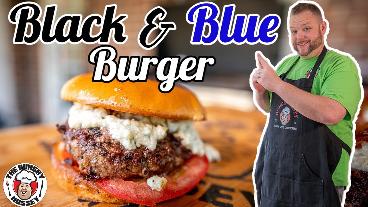 Bold & Juicy: Black and Blue Burgers on the Blackstone