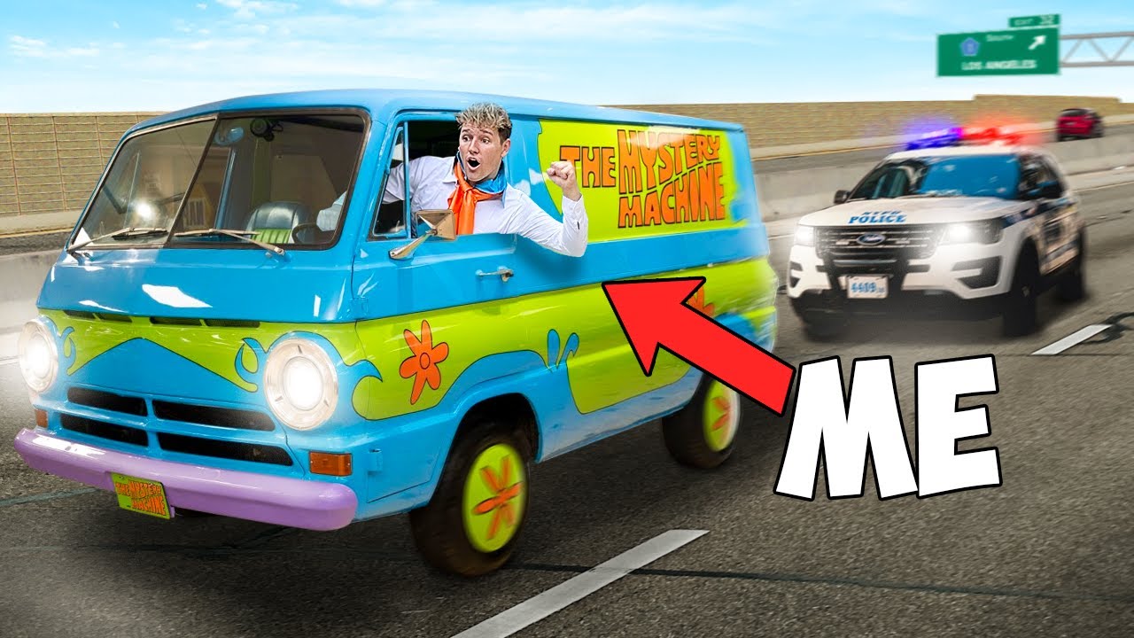 I Built the Scooby Doo Mystery Machine in Real Life!