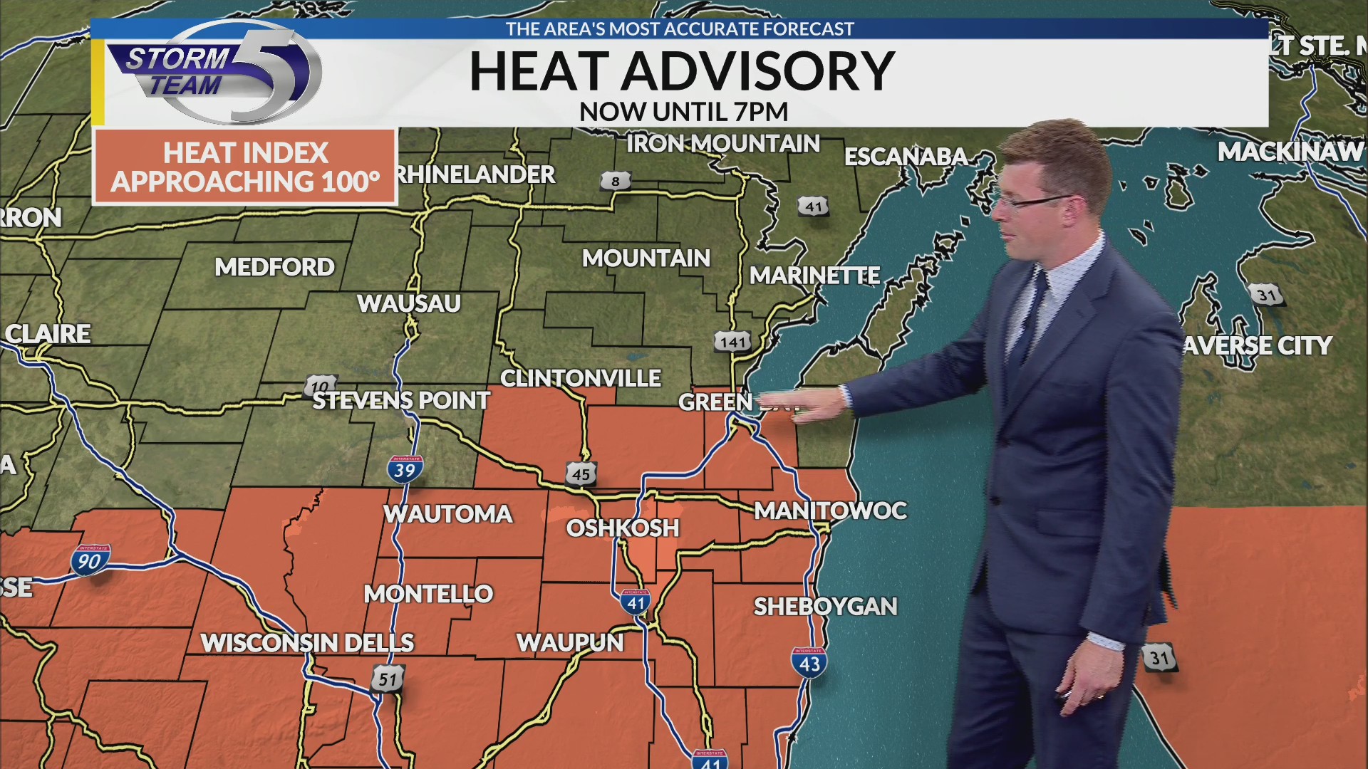 Northeast Wisconsin Morning Video Forecast 7/28