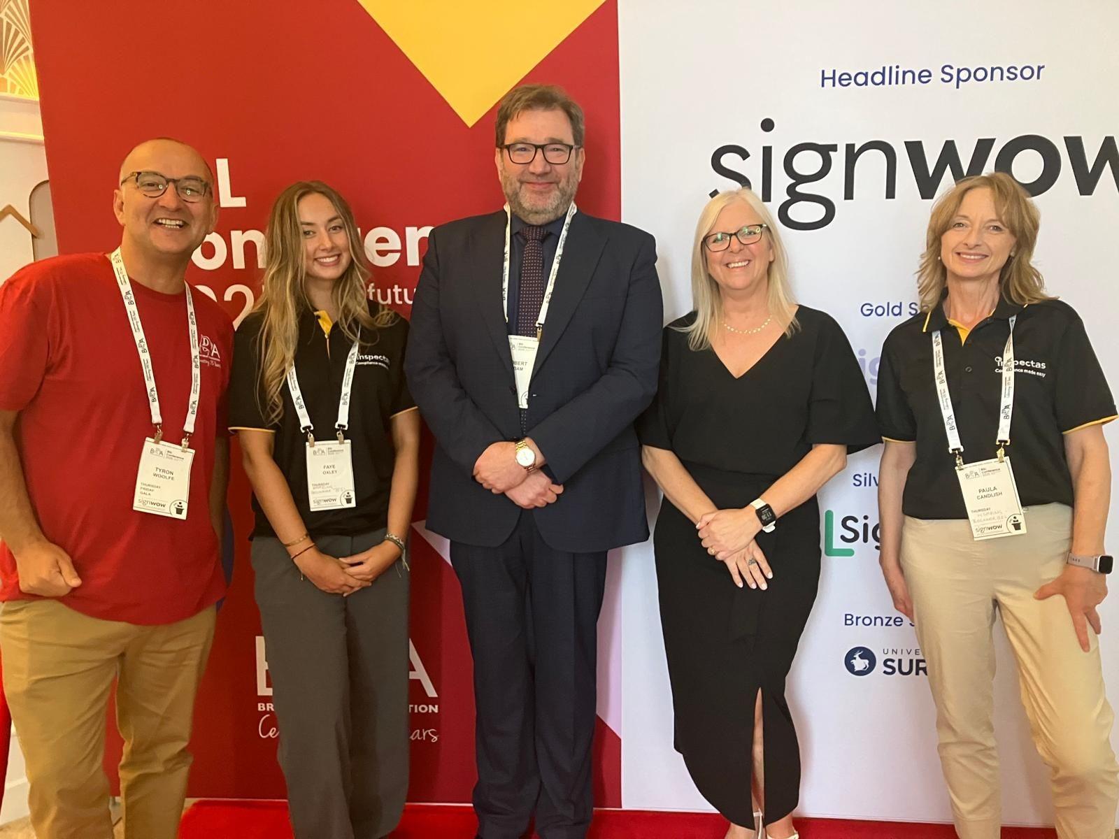 Inspectas announces support for British Deaf Association