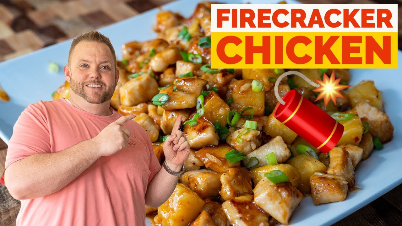 Spicy Firecracker Chicken Recipe for the Blackstone
