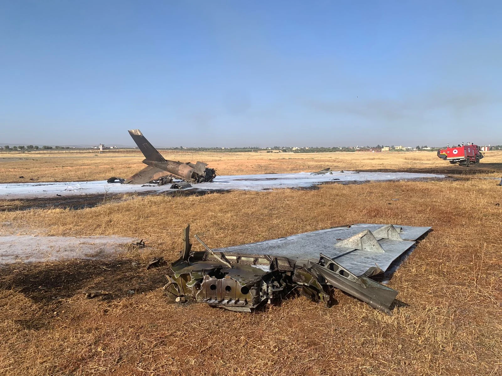 Royal Air Force Alpha Jet crashes near Fez Saïss Airport killing two pilots