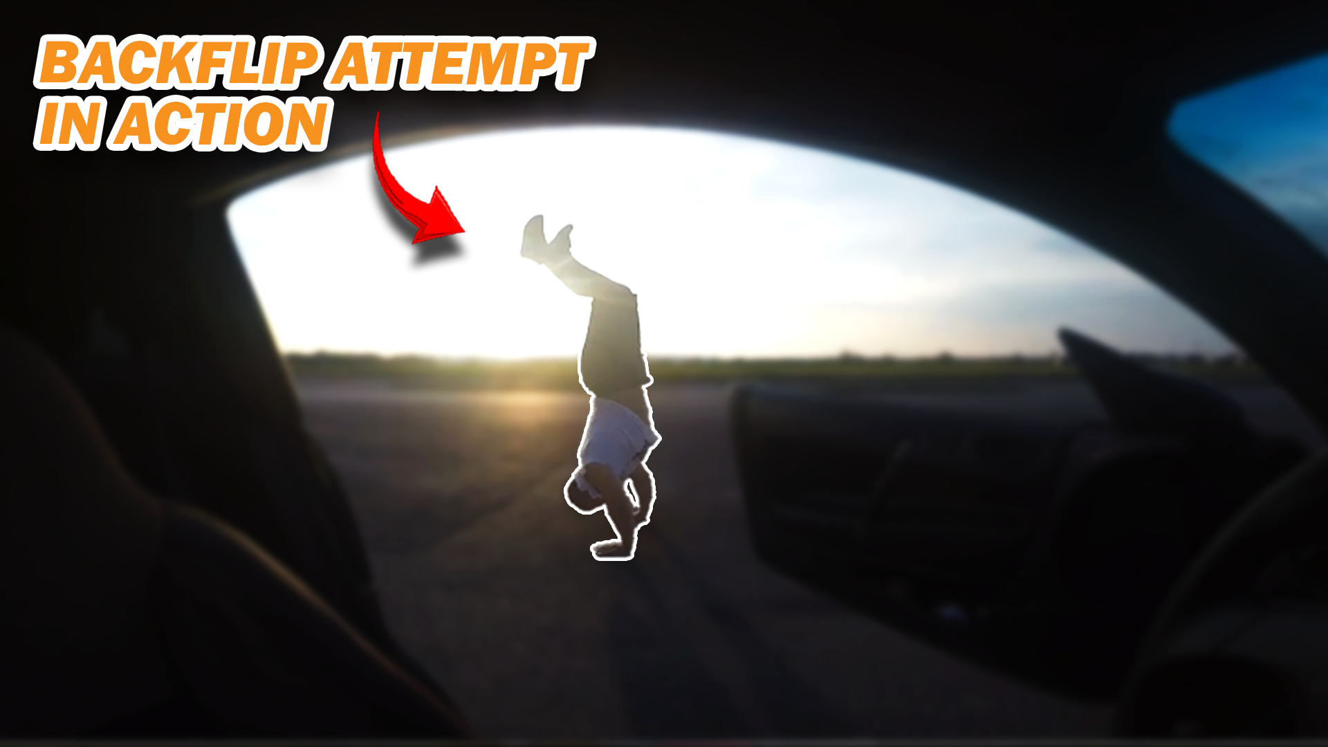 Backflip Execution Captured on Camera